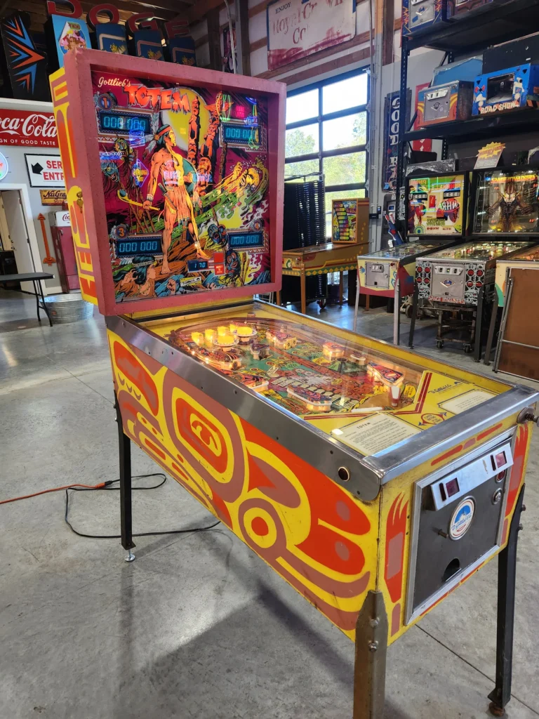 TOTEM-1979 Gottleb Pinball Machine | Larryjordanpinballadventure.com